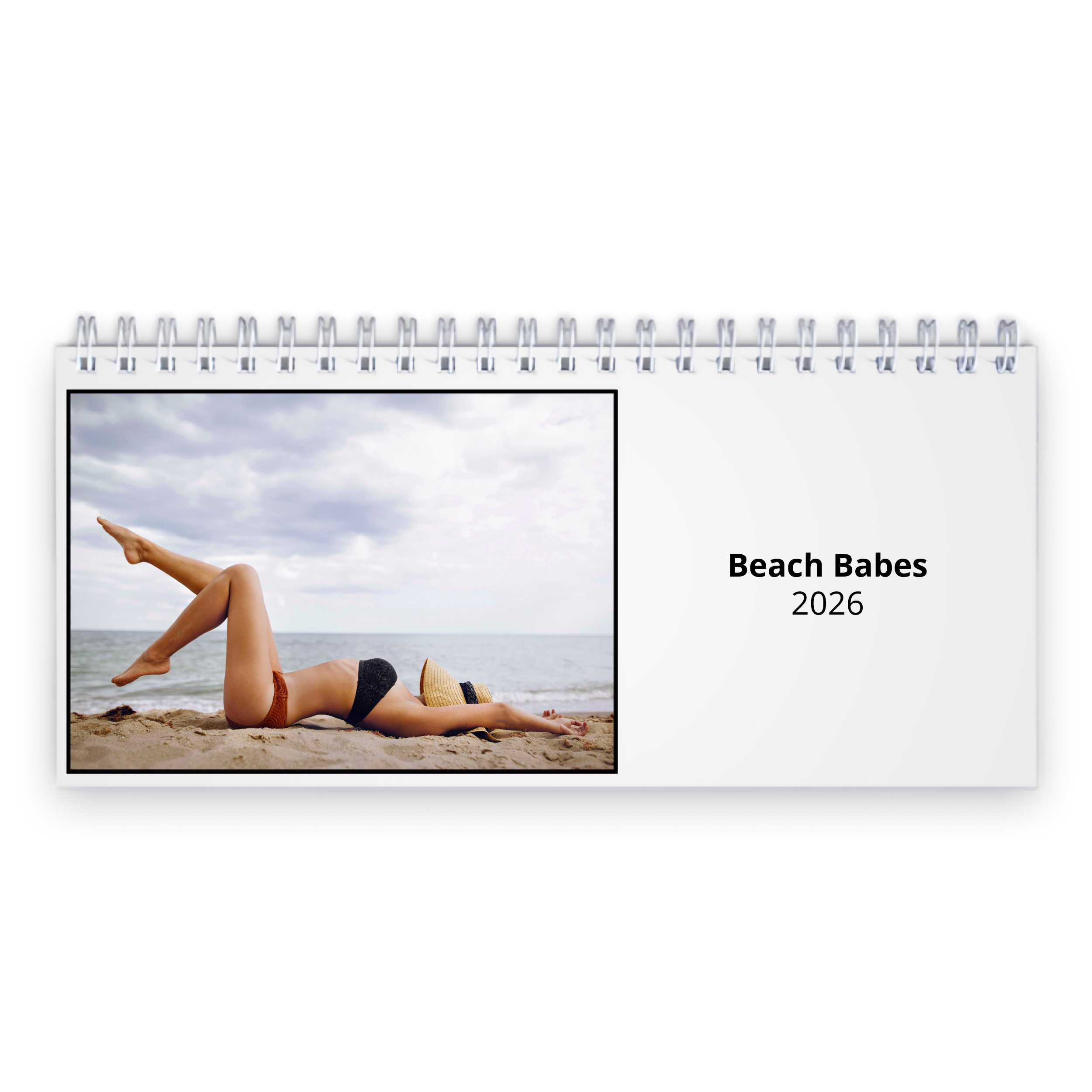 Beach Babes 2026 Desk Calendar