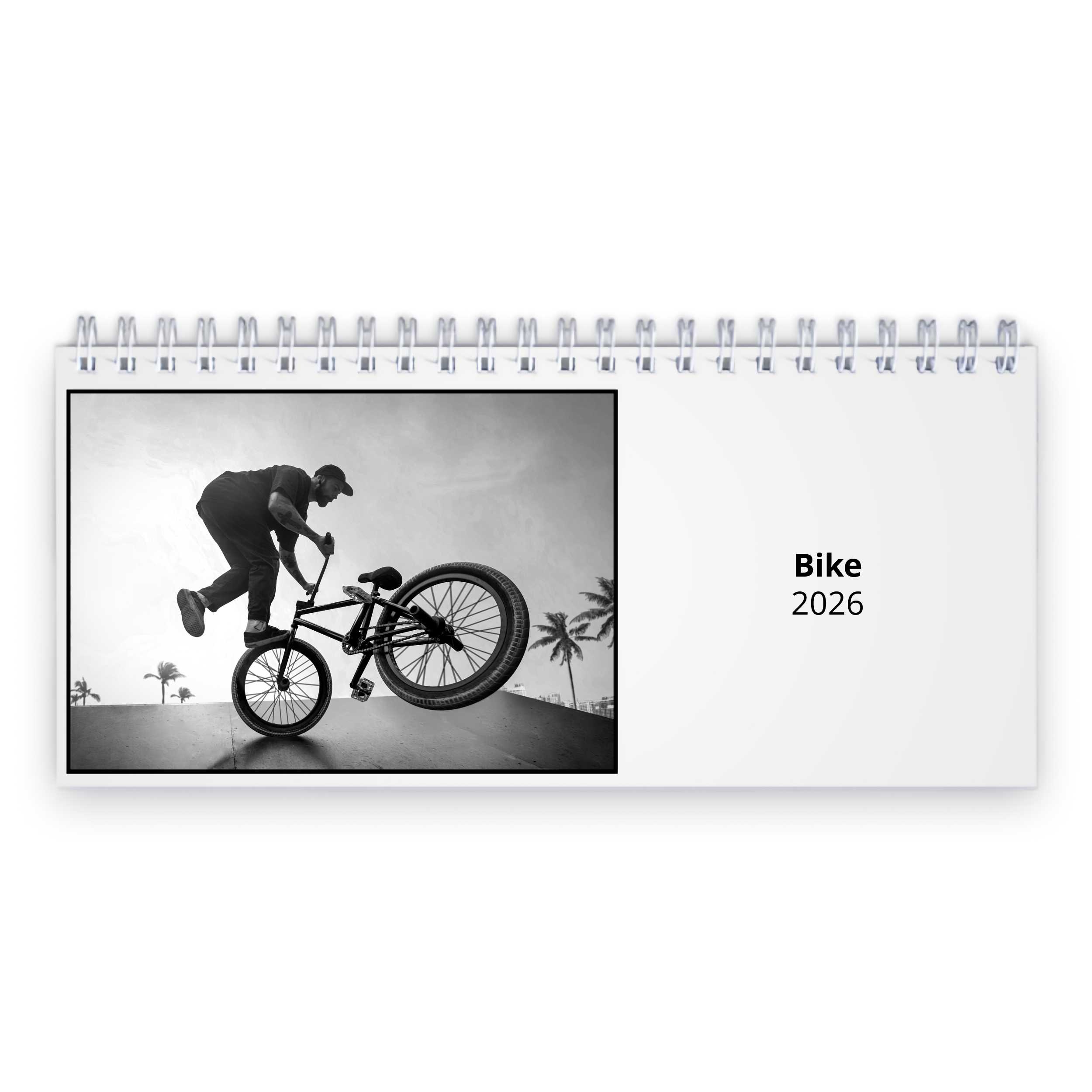 Bike 2026 Desk Calendar