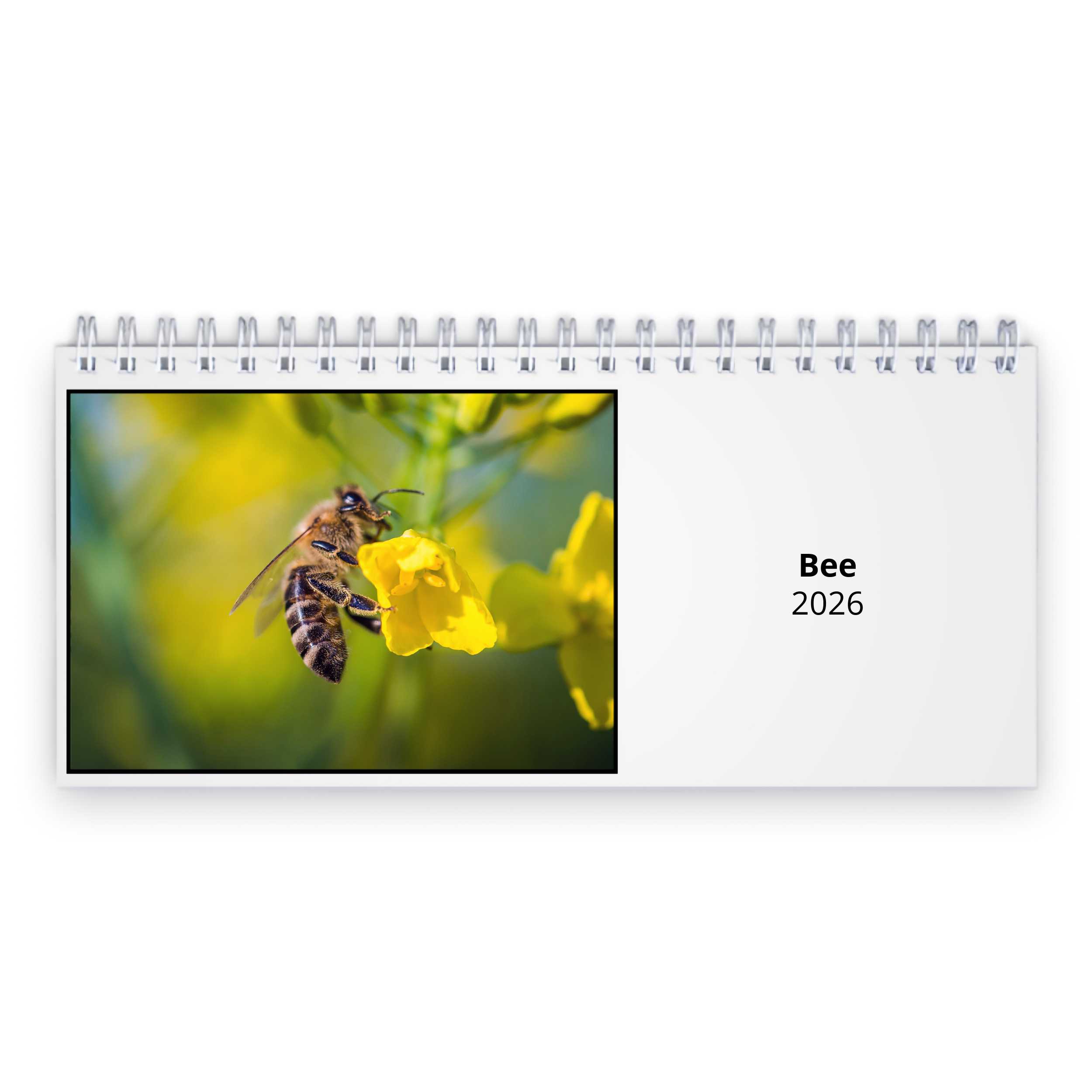 Bee 2026 Desk Calendar