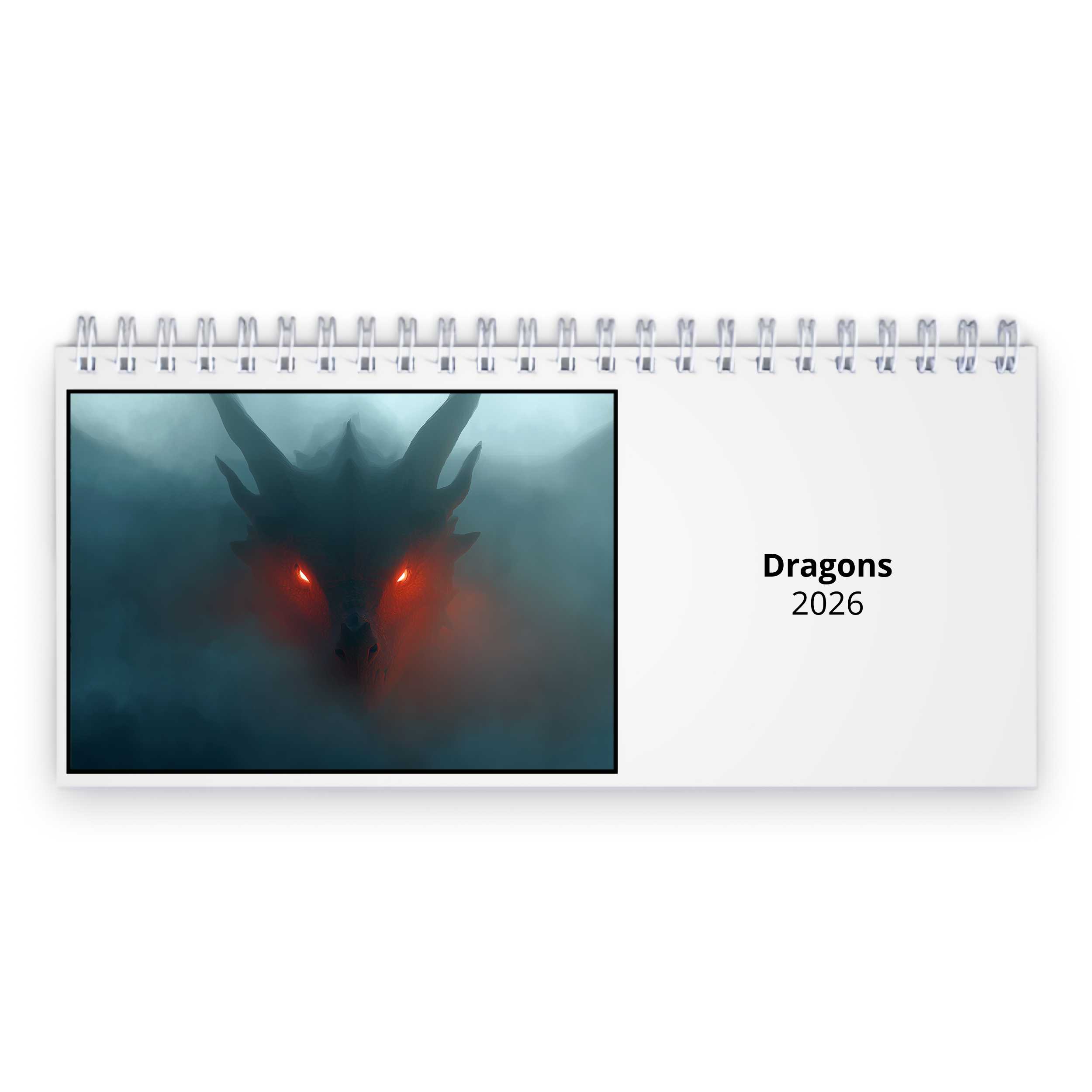 Dragons 2026 Desk Calendar