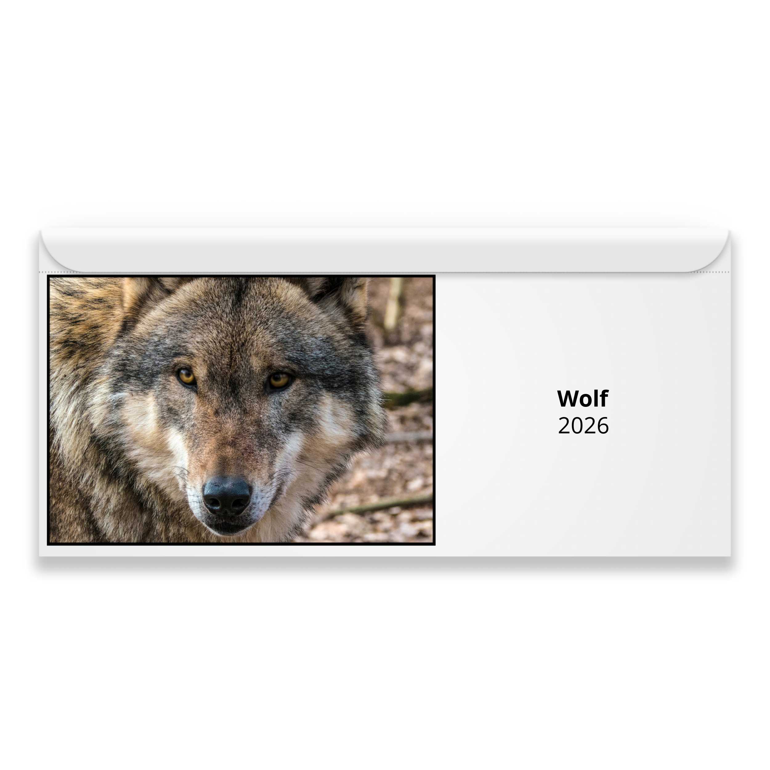 Wolf 2025 Magnetic Calendar
