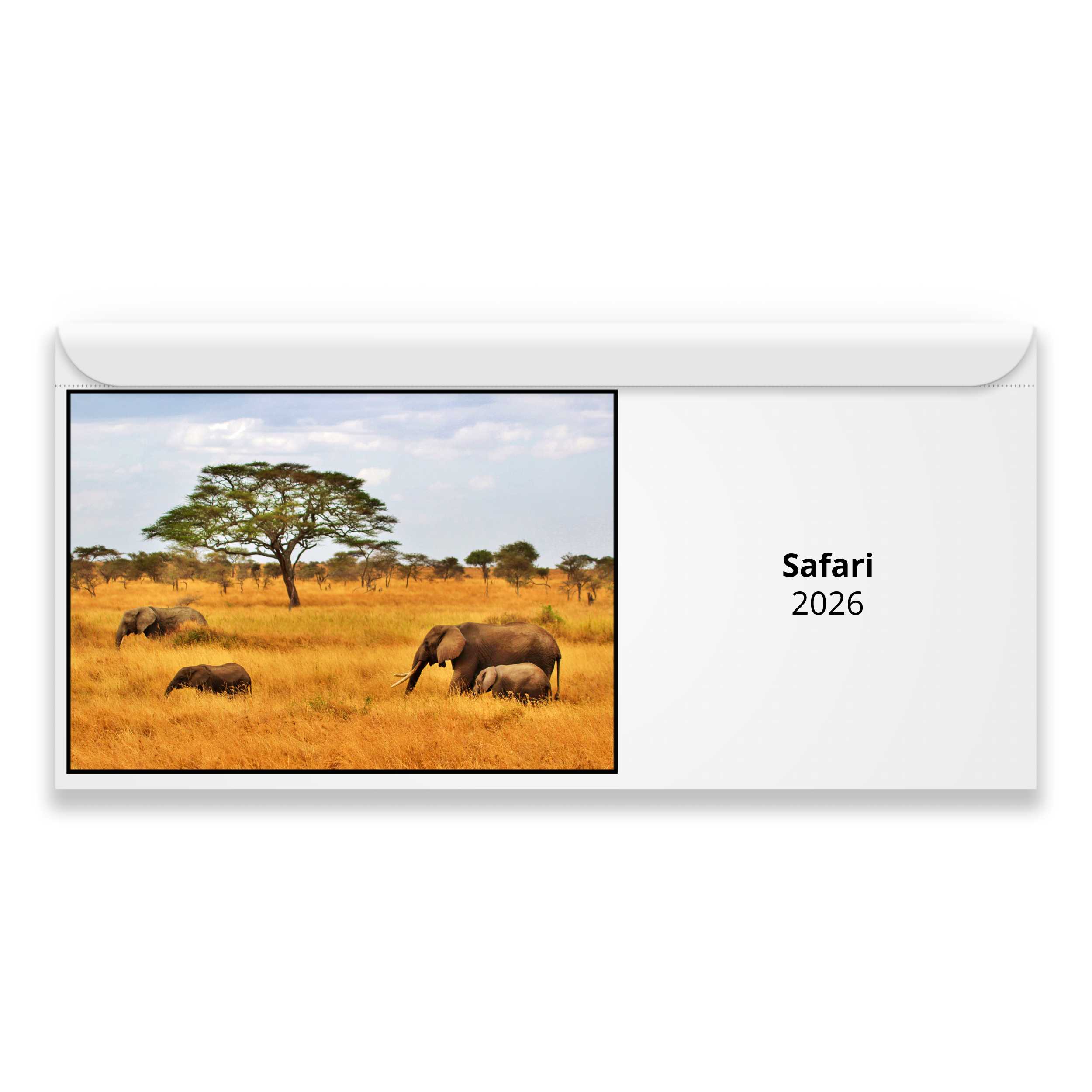 Safari 2026 Magnetic Calendar