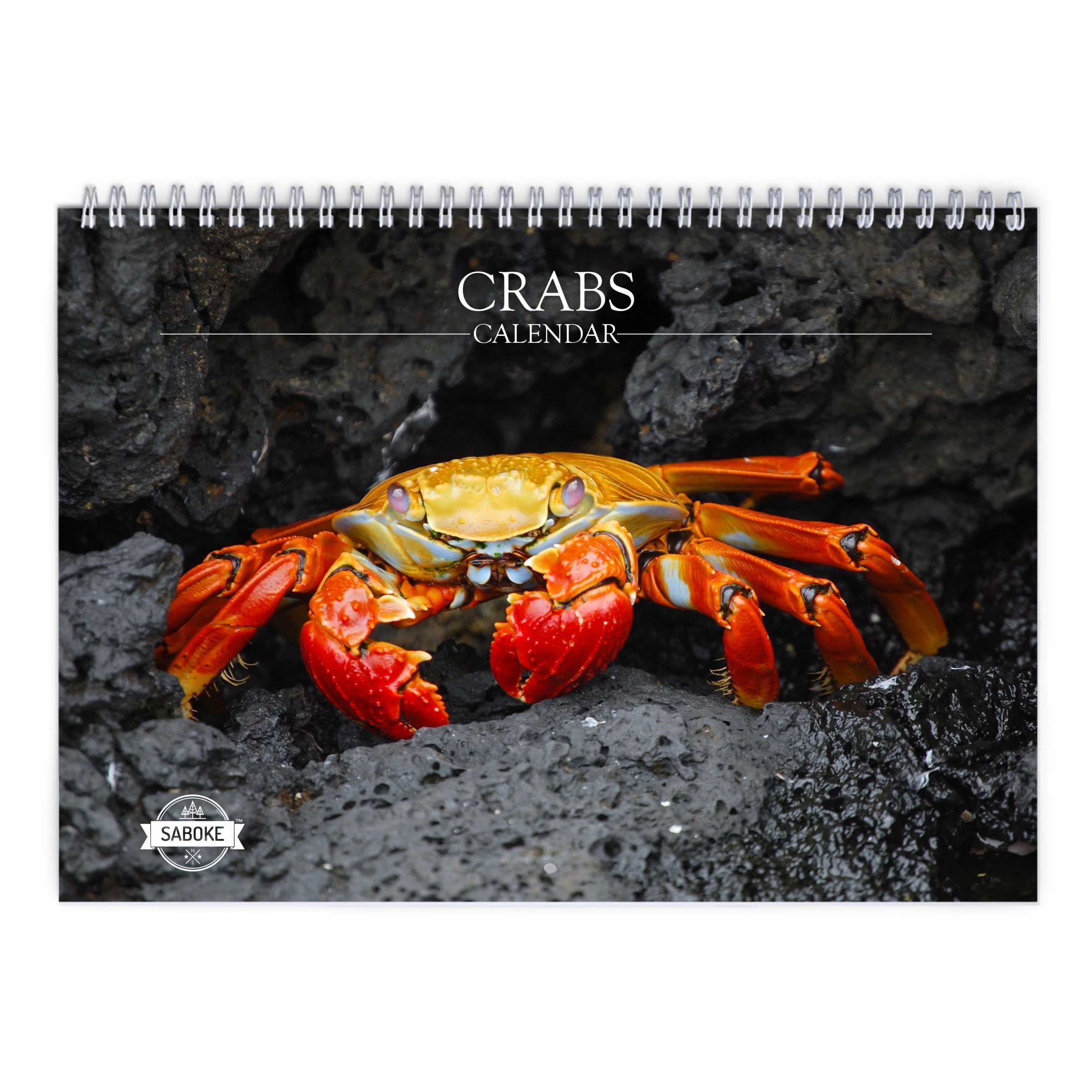 Crabs 2025 Wall Calendar