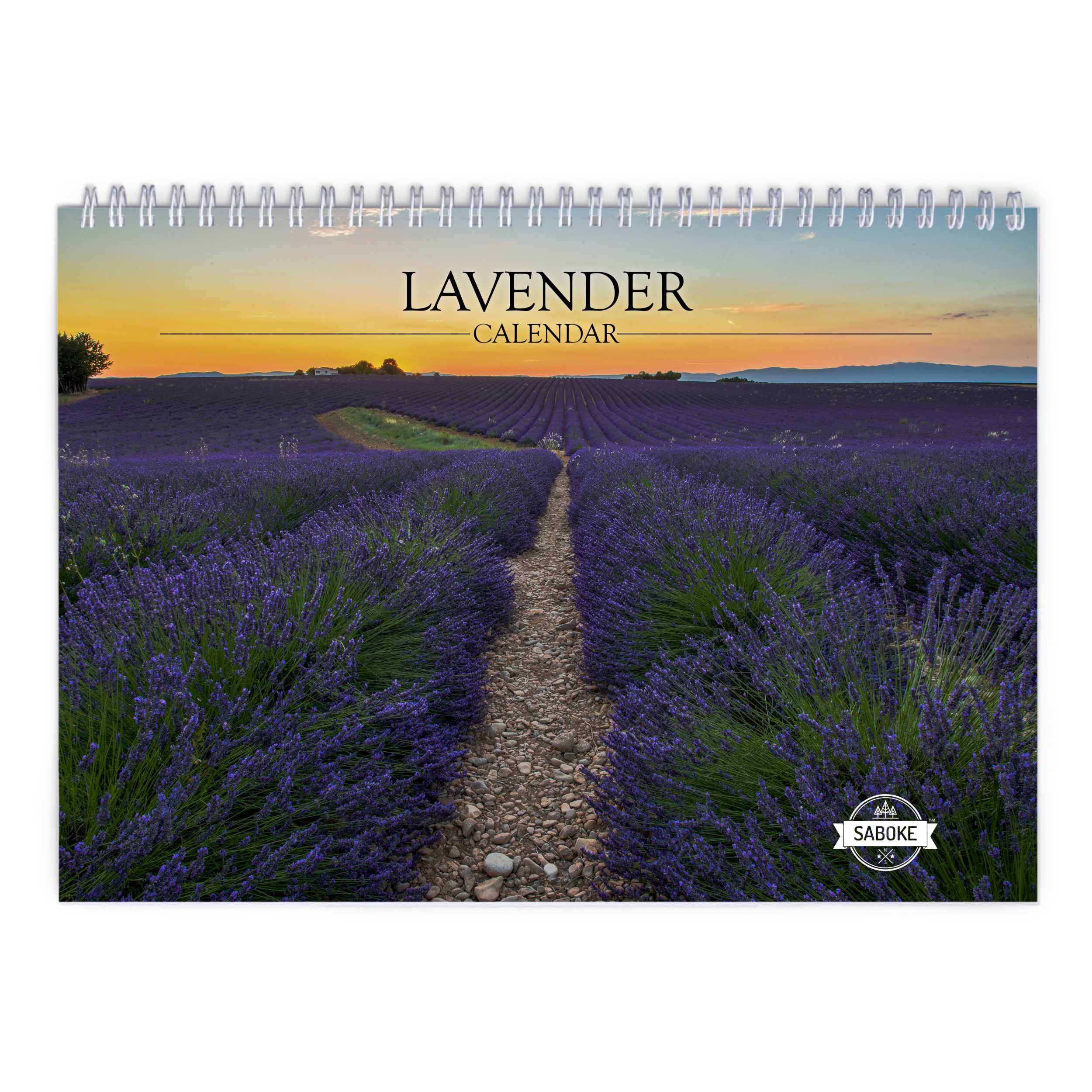 Lavender 2026 Wall Calendar