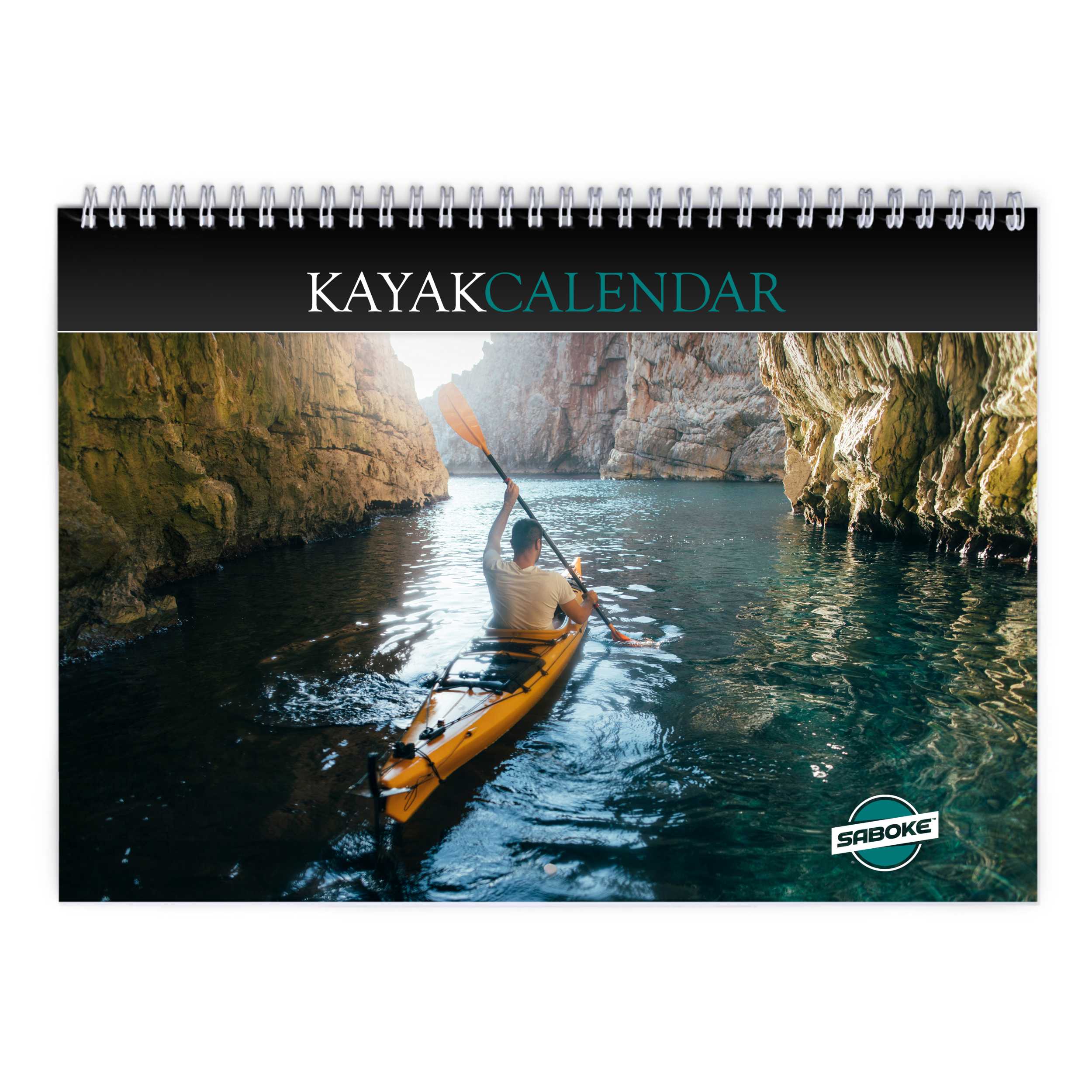 Kayak 2026 Wall Calendar