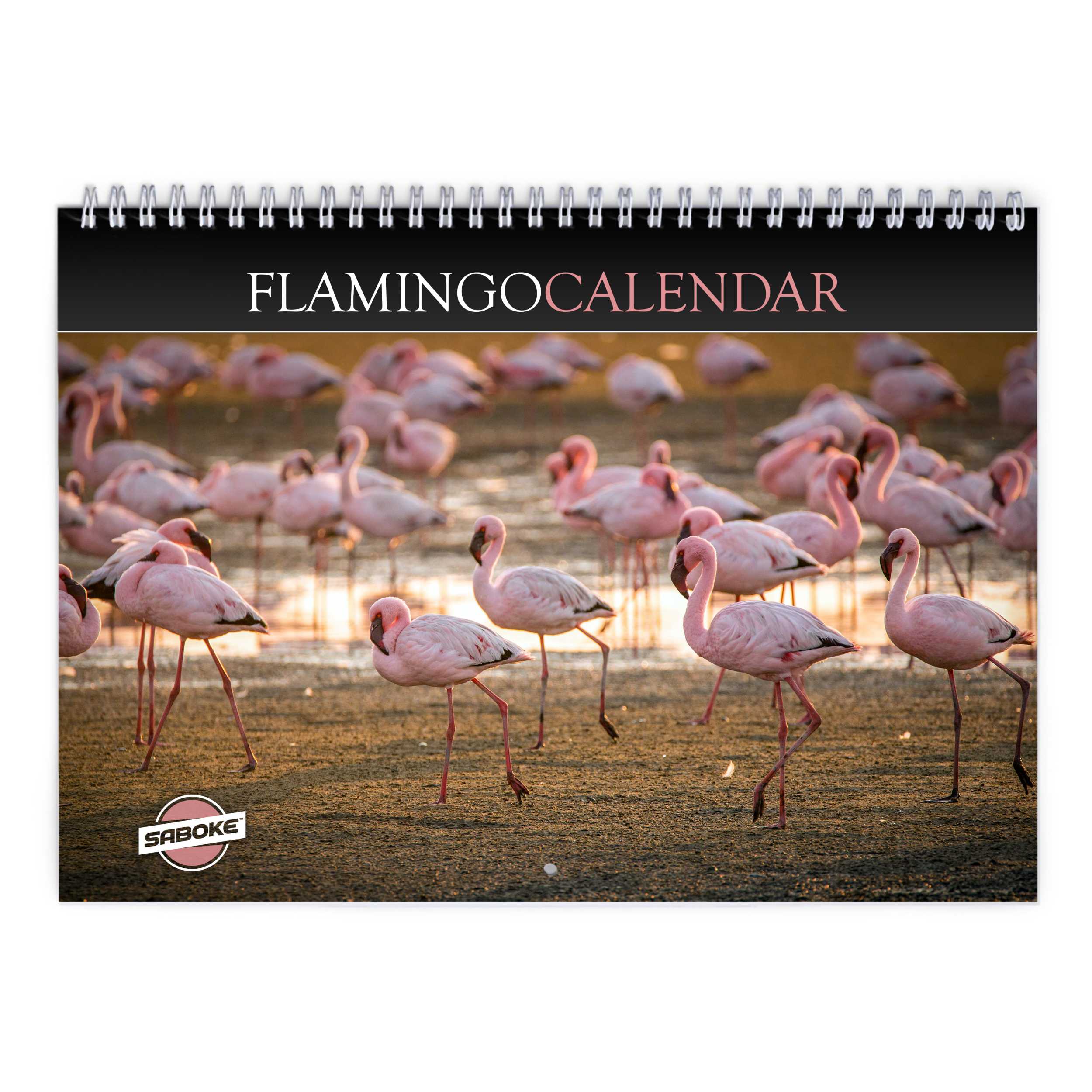 Flamingo 2026 Wall Calendar