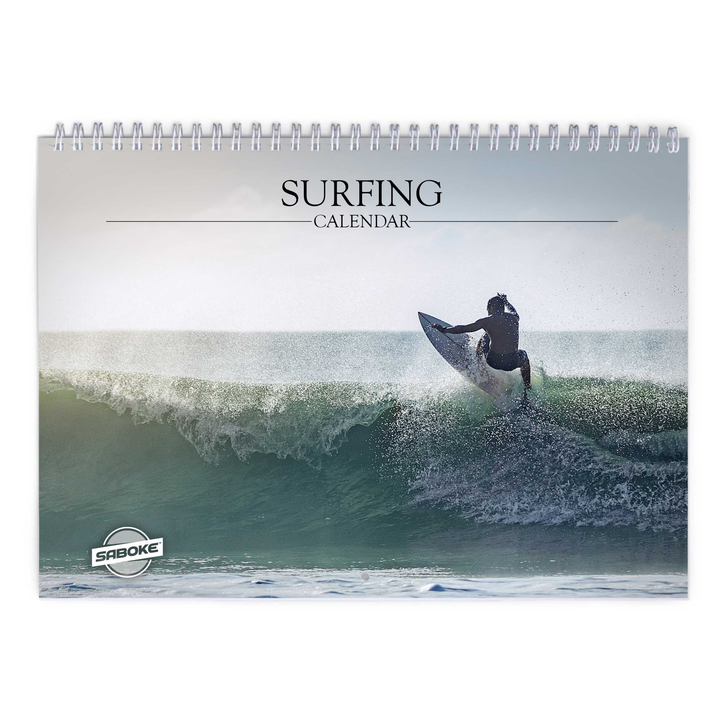 Surfing 2026 Wall Calendar