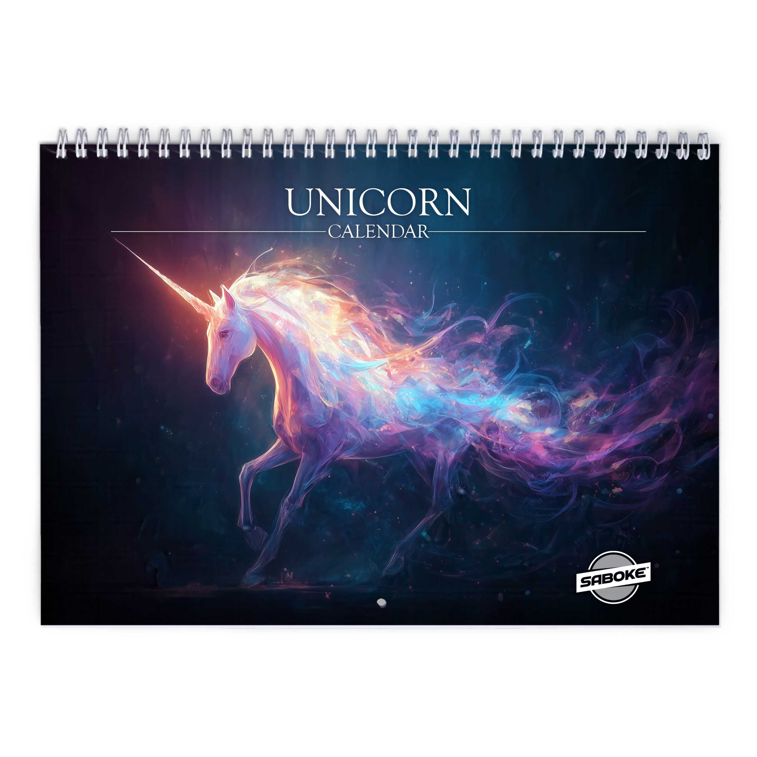 Unicorn 2026 Wall Calendar