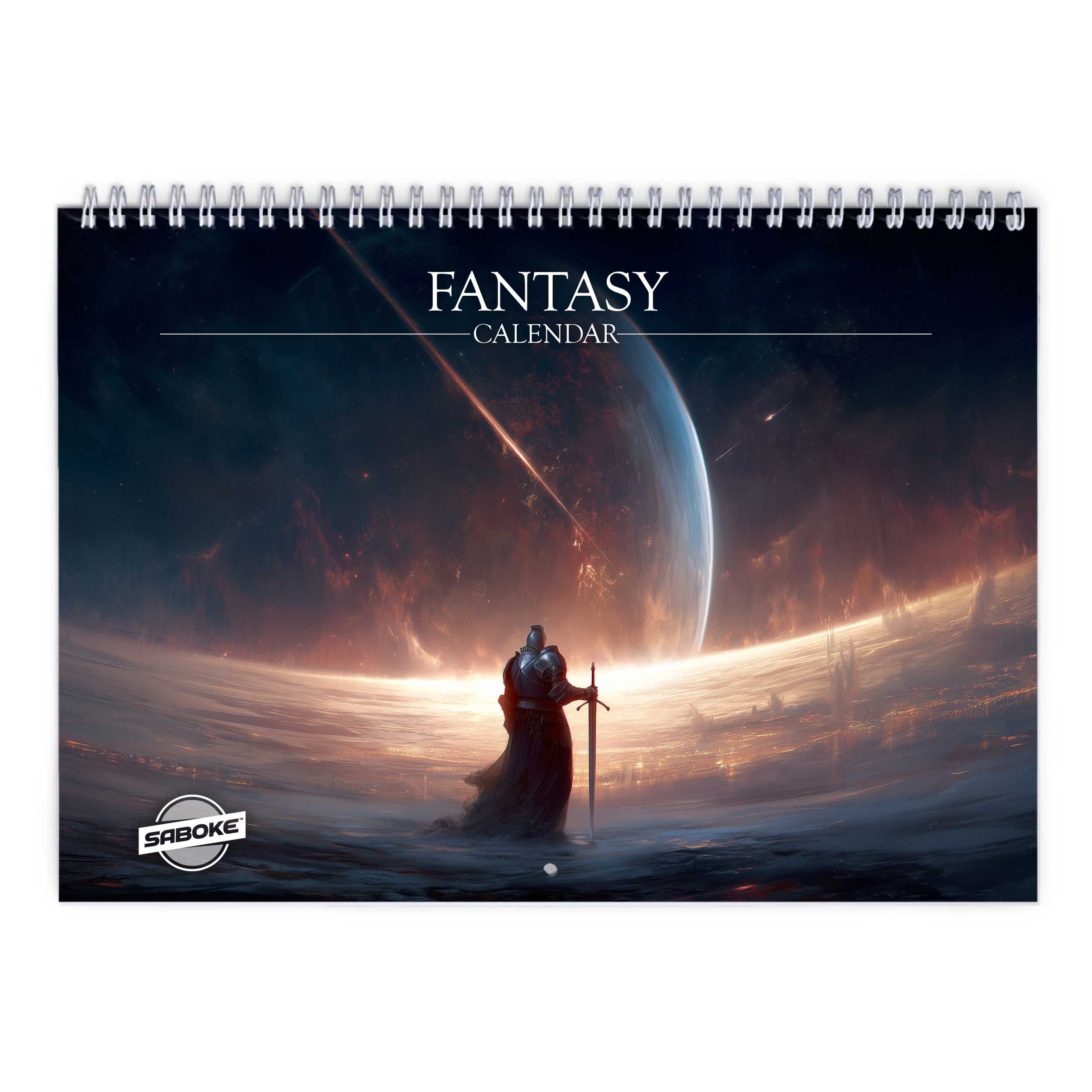 Fantasy 2026 Wall Calendar