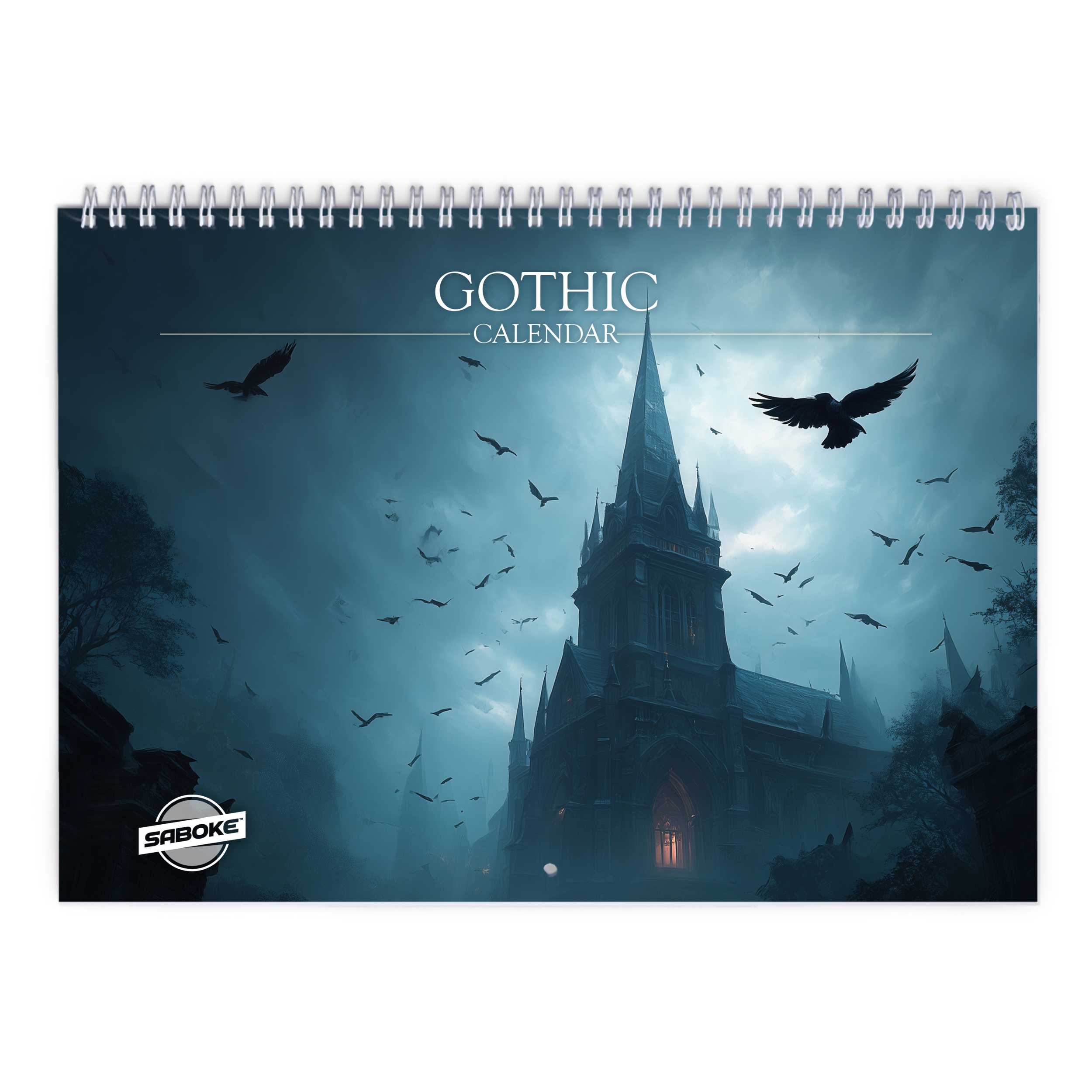 Gothic 2026 Wall Calendar