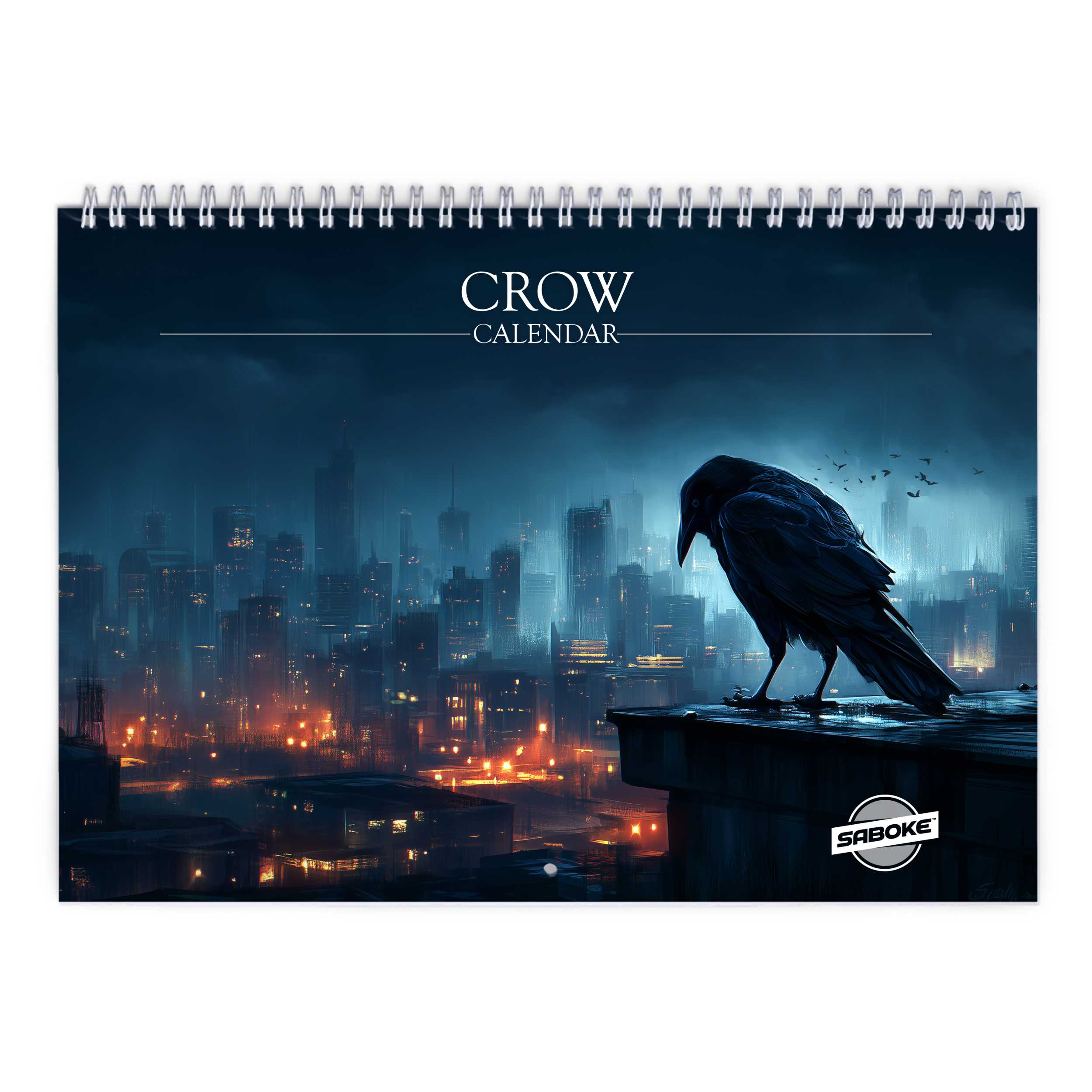 Crow 2026 Wall Calendar