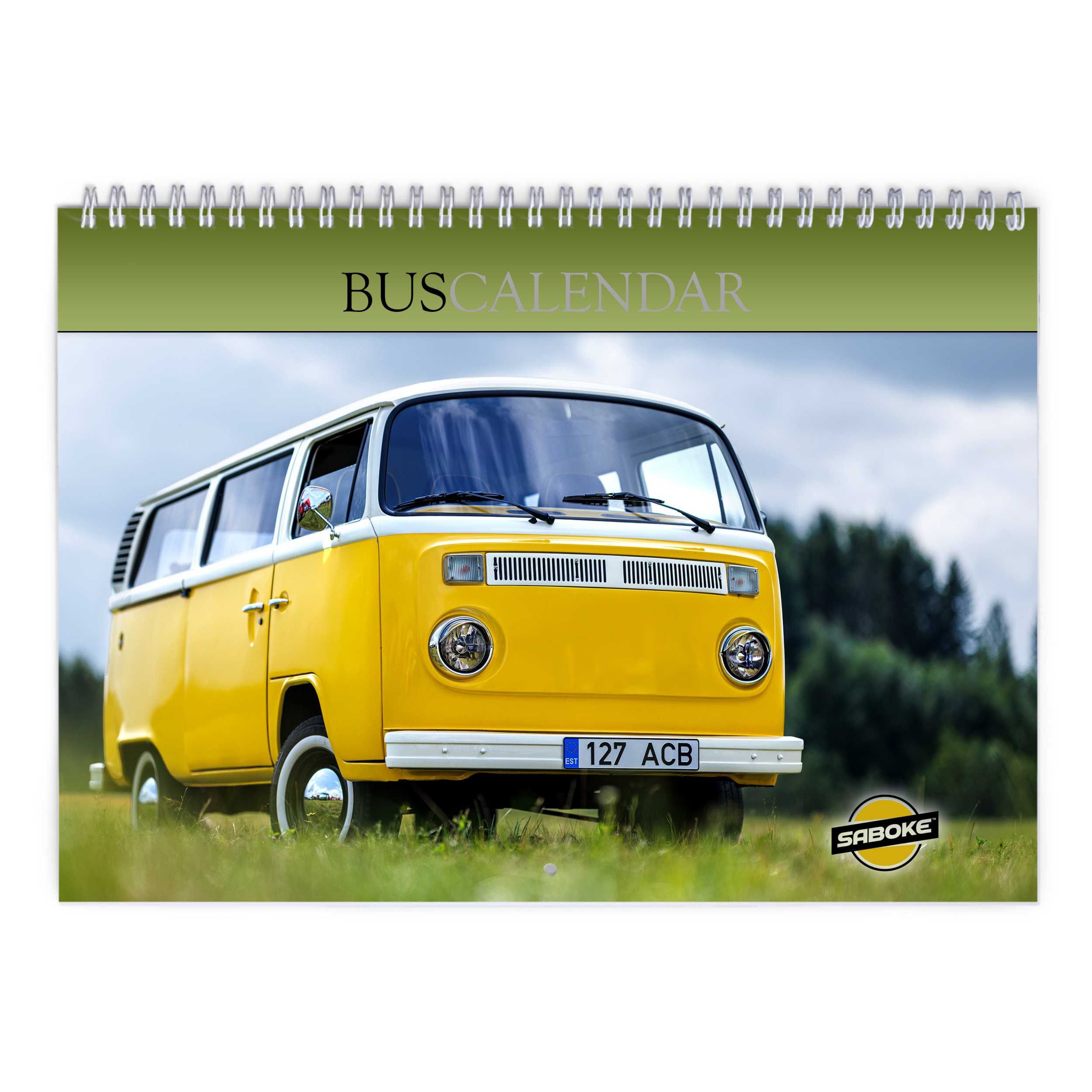 Bus 2026 Wall Calendar