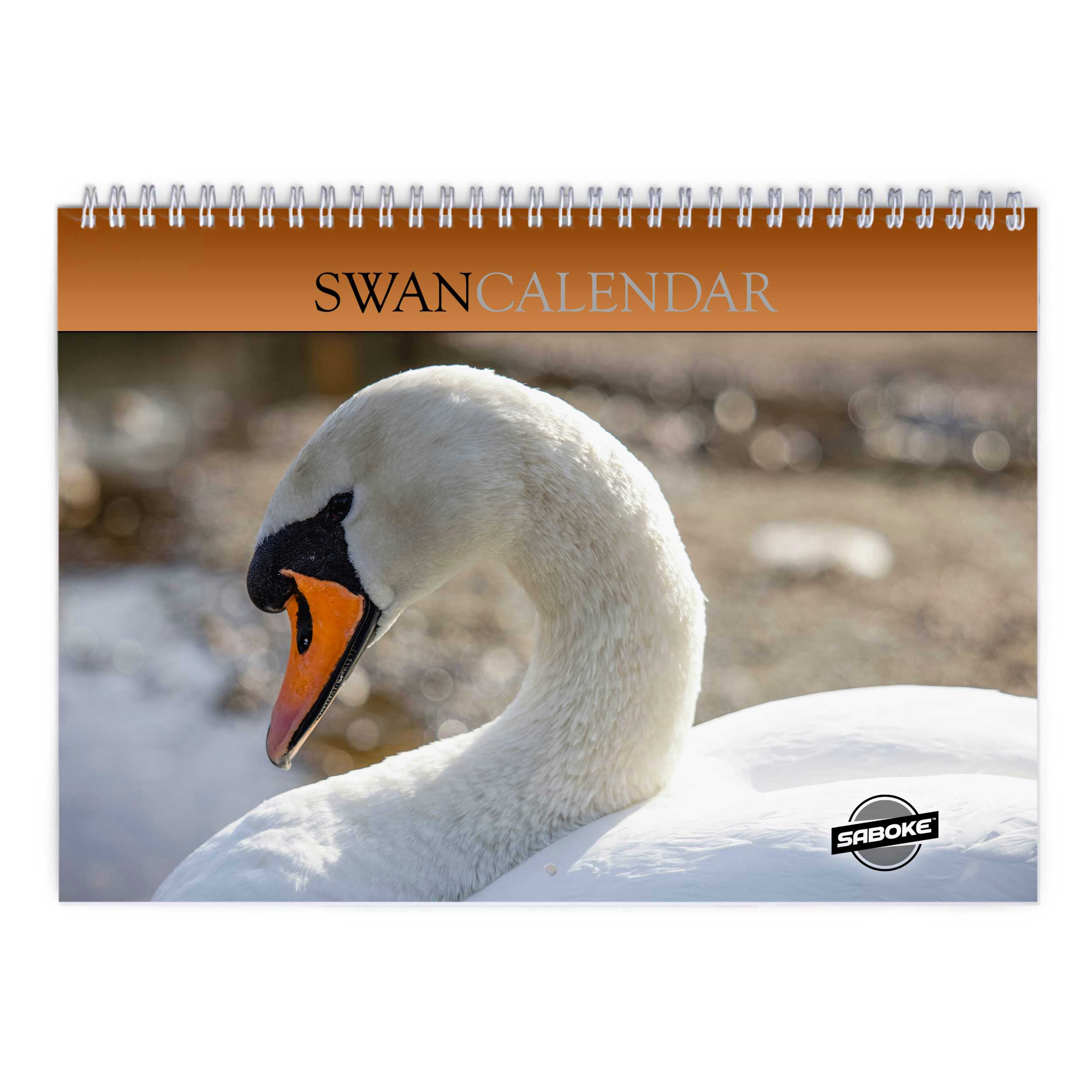 Swan 2026 Wall Calendar